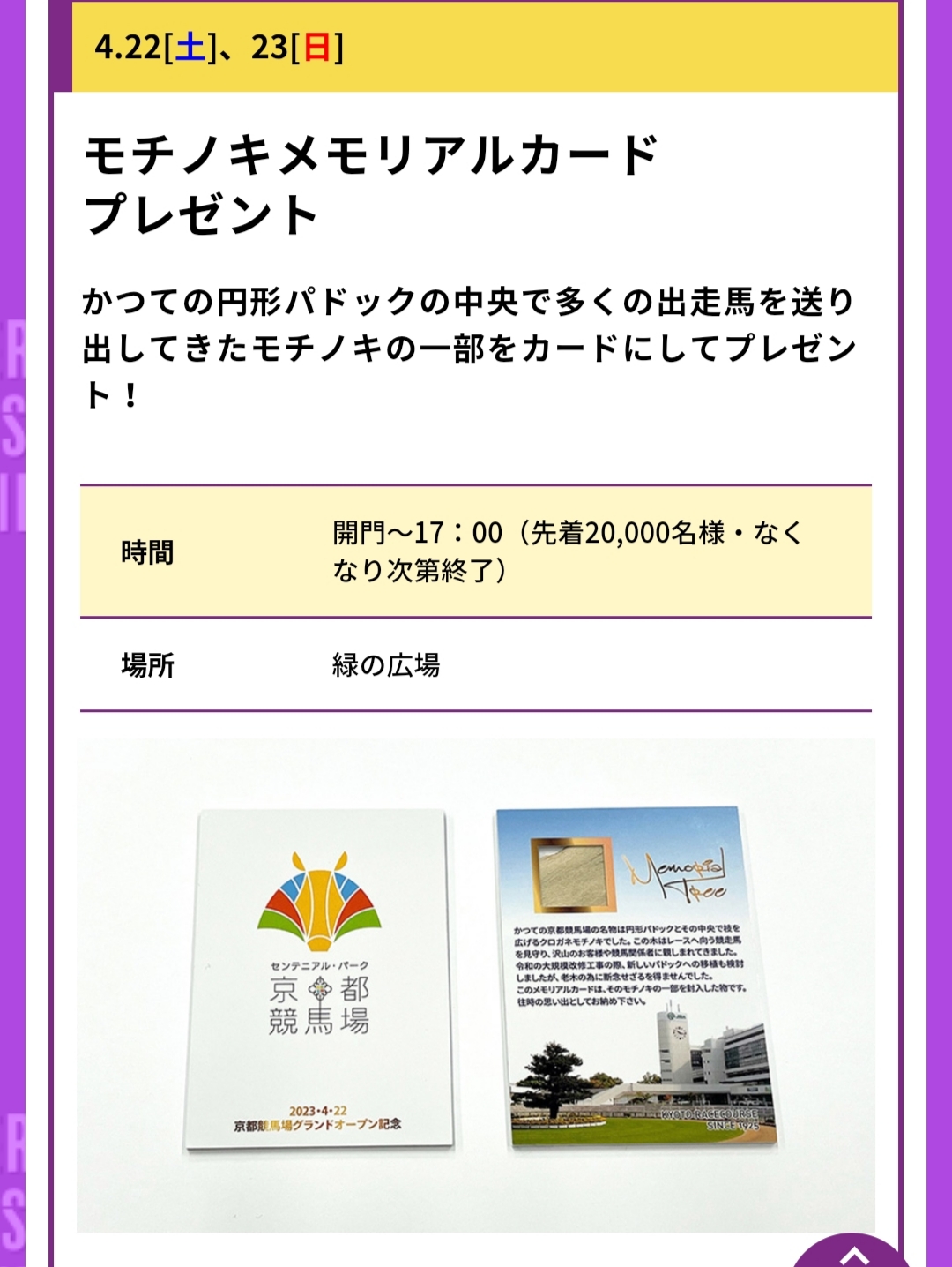 京都競馬場 旧パドックのモチノキ、時計へ生まれ変わる | 競馬ろまん亭